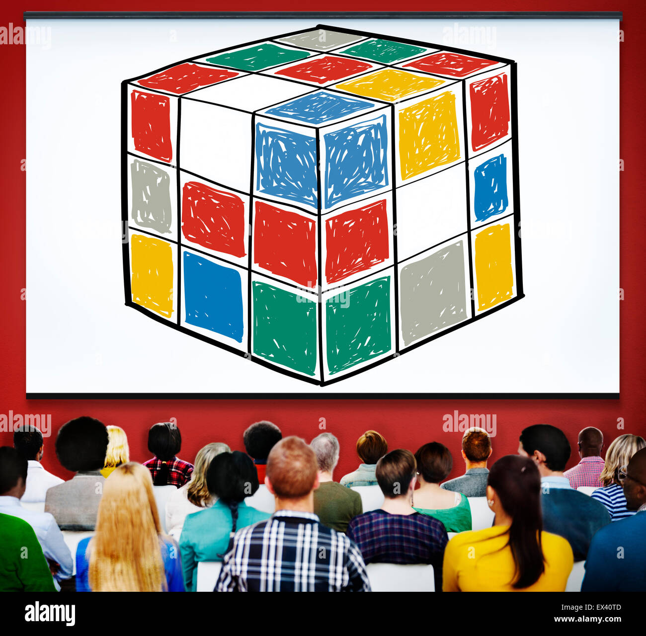 Cube shape hi-res stock photography and images - Alamy