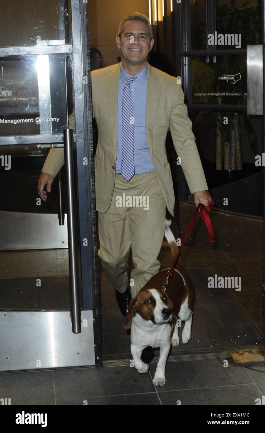 Celebrities at WWHL (Watch What Happens Live) Featuring: Andy Cohen ...