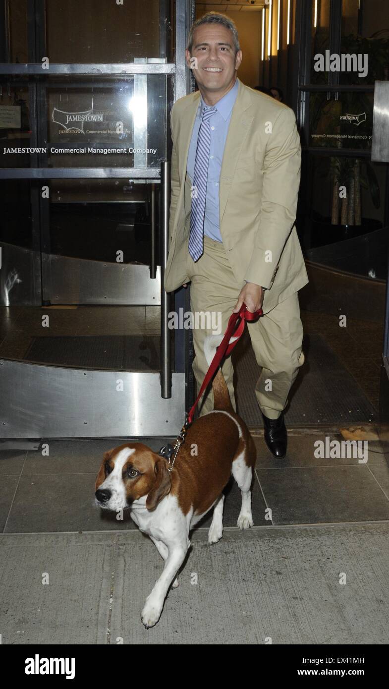 Celebrities at WWHL (Watch What Happens Live) Featuring: Andy Cohen ...