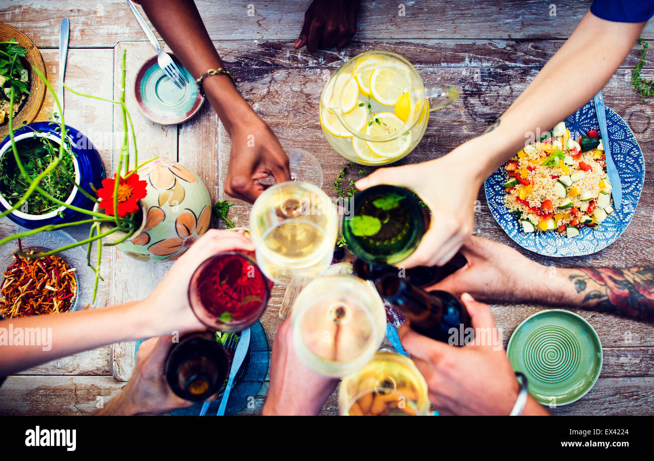 Sumptuous dinner party hi-res stock photography and images - Alamy