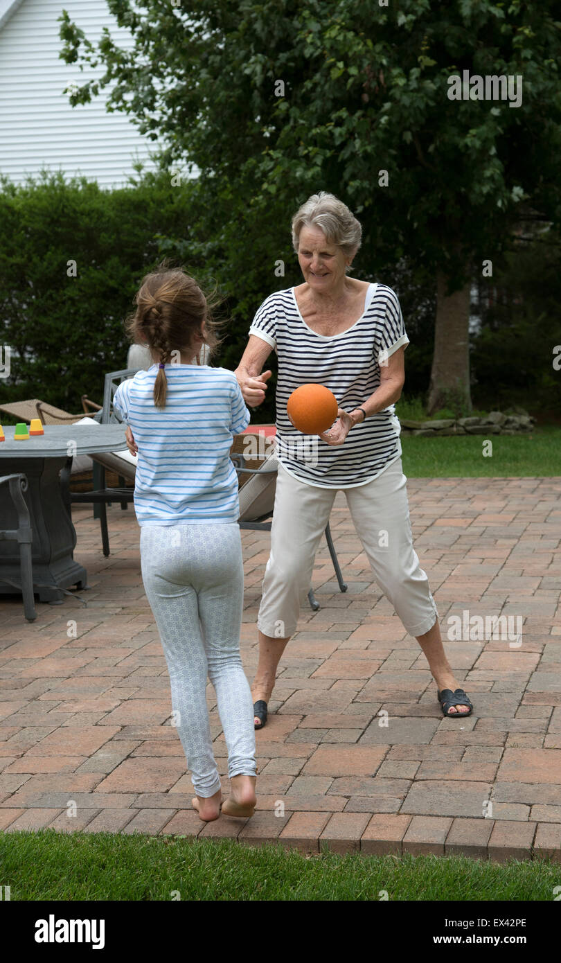 Play old granny hi-res stock photography and images - Alamy