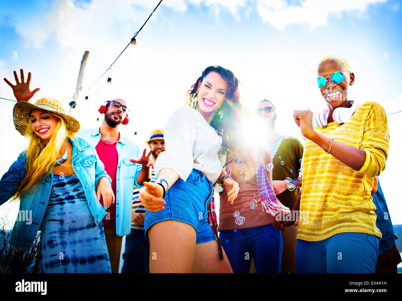 Friendship youth dance hi-res stock photography and images - Alamy