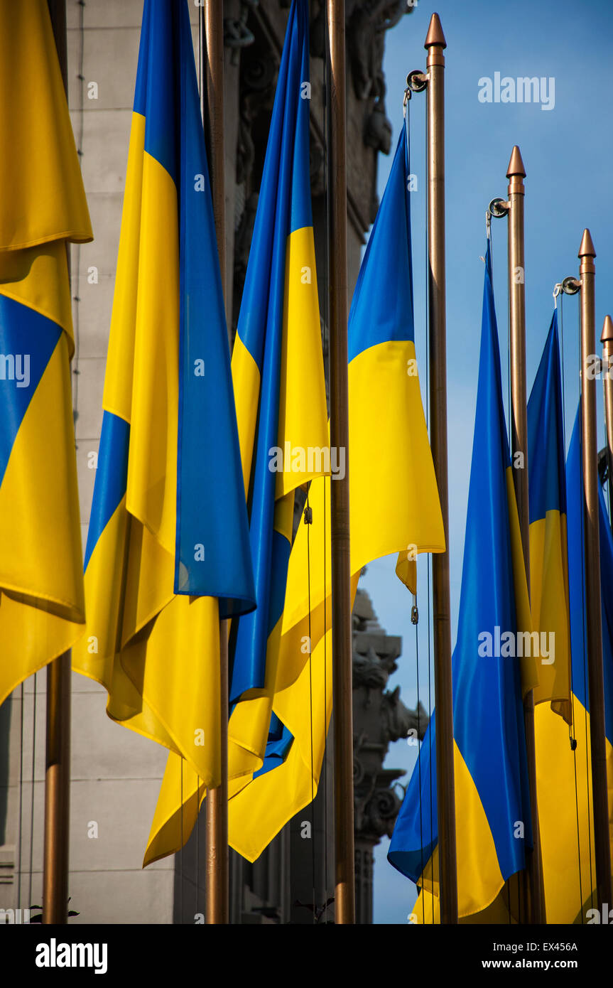 Ukrainian flag color hi-res stock photography and images - Alamy