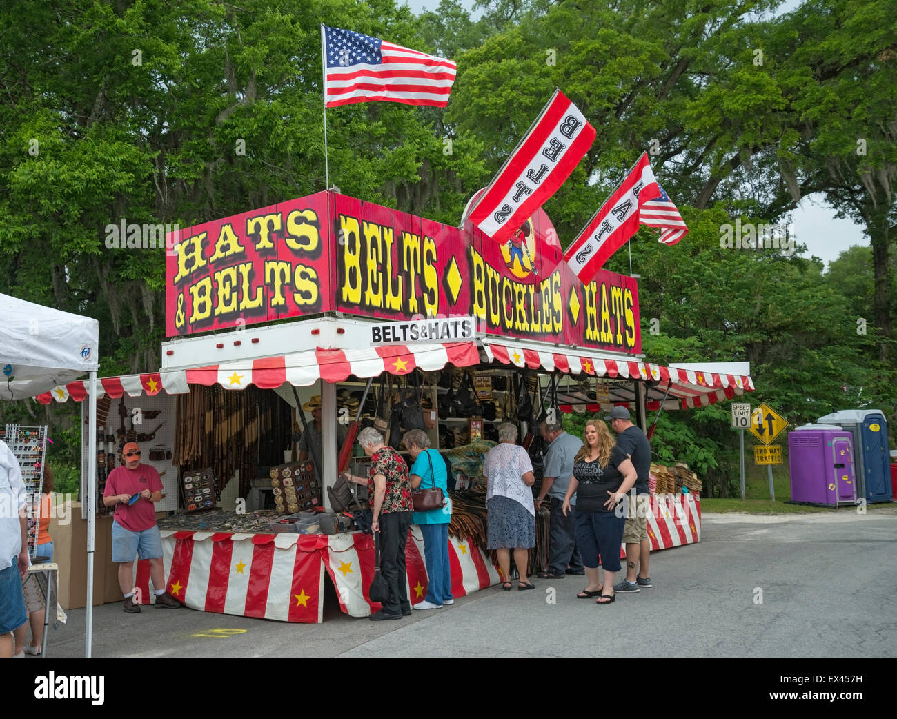 Pioneer Days Festival in the small North Florida town of High Springs ...