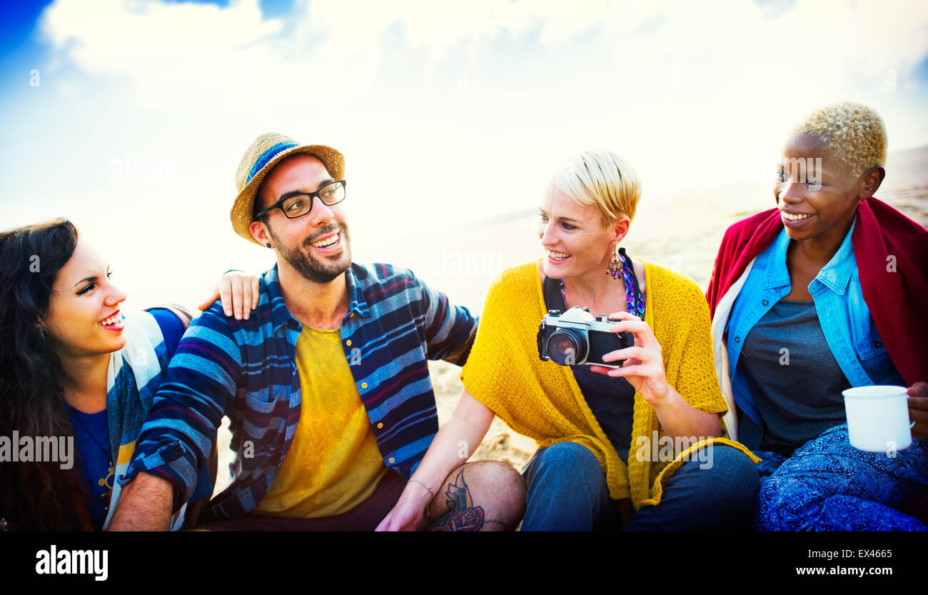 Chilling At The Beach High Resolution Stock Photography and Images - Alamy