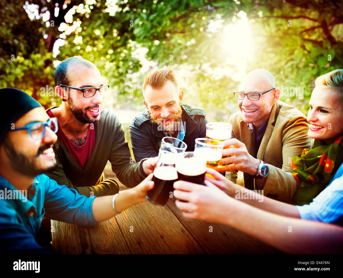 Celebration party friends hi-res stock photography and images - Alamy