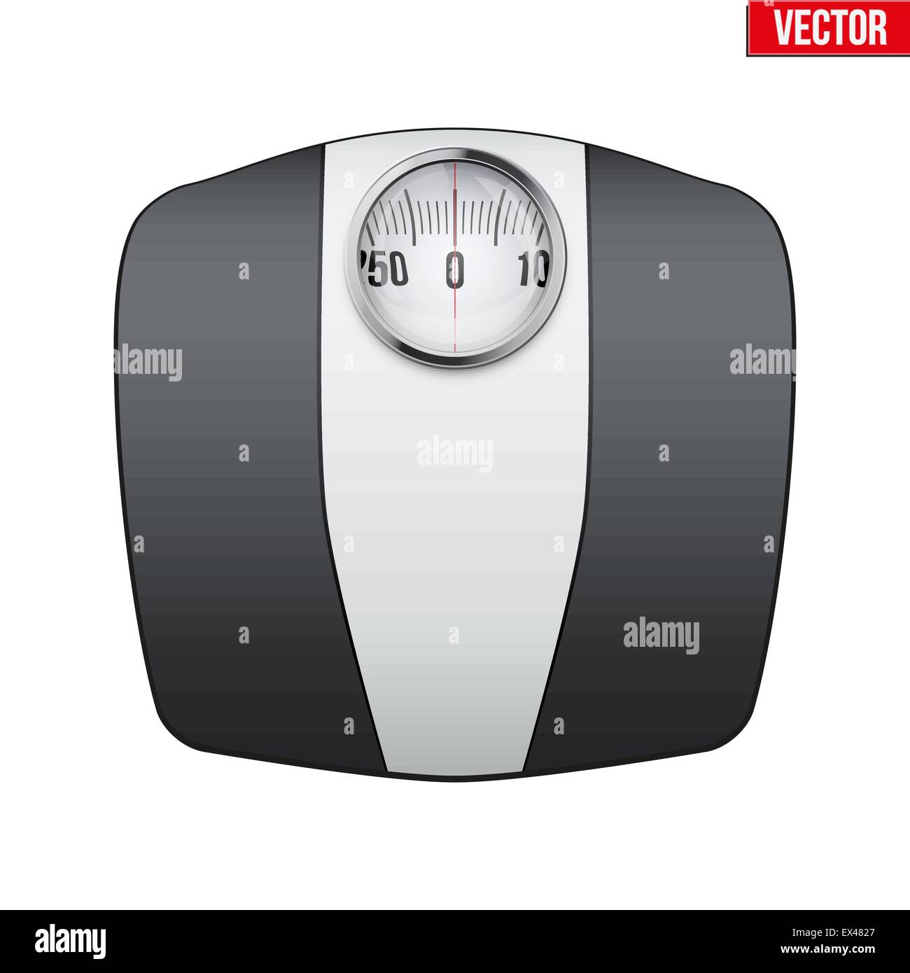 Analog Bathroom Scale Stock Vector Image And Art Alamy