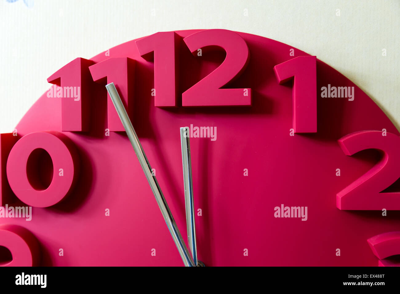 Midnight clock hi-res stock photography and images - Alamy