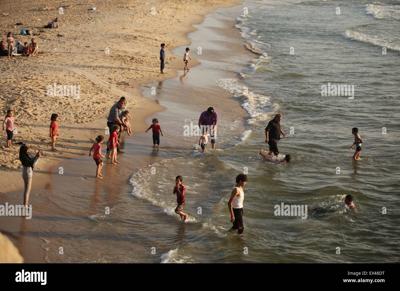 Gaza City, Gaza Strip, Palestinian Territory. 6th July, 2015 ...