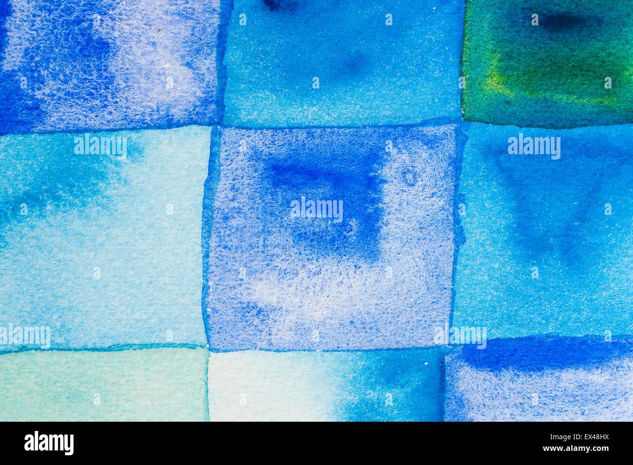 Abstract green geometric squares background hi-res stock photography ...