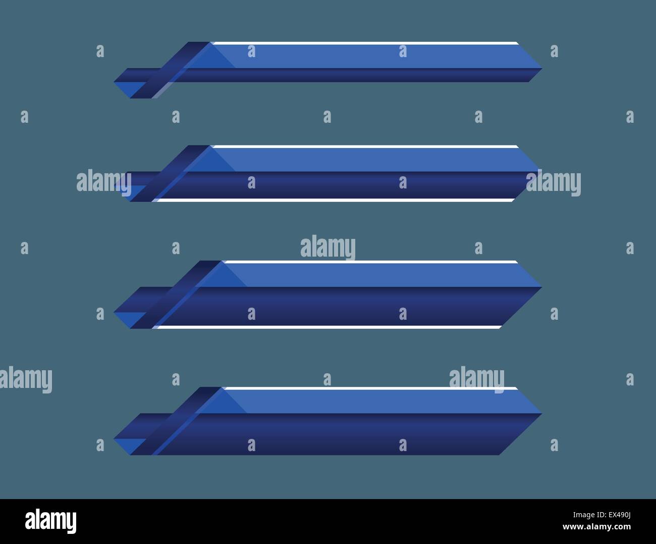 lower third banner name plate bar name screen broadcast Stock Vector ...