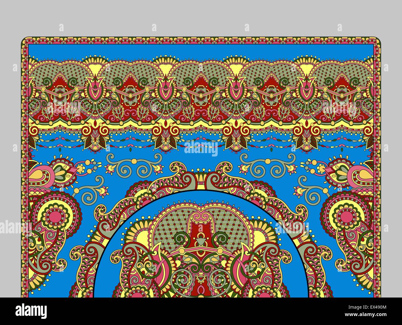 Elaborate border design Stock Vector Images - Alamy