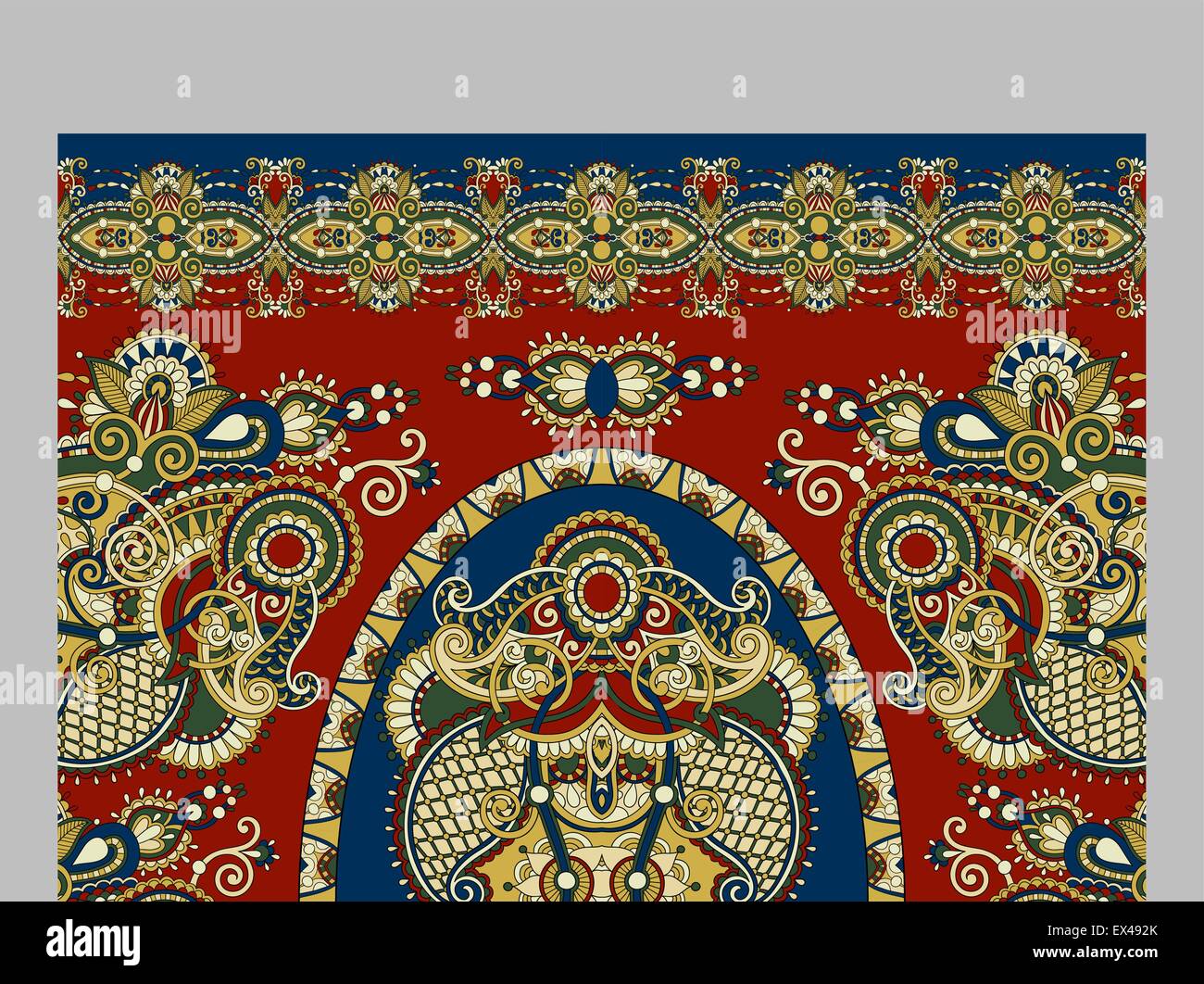 Elaborate border design Stock Vector Images - Alamy