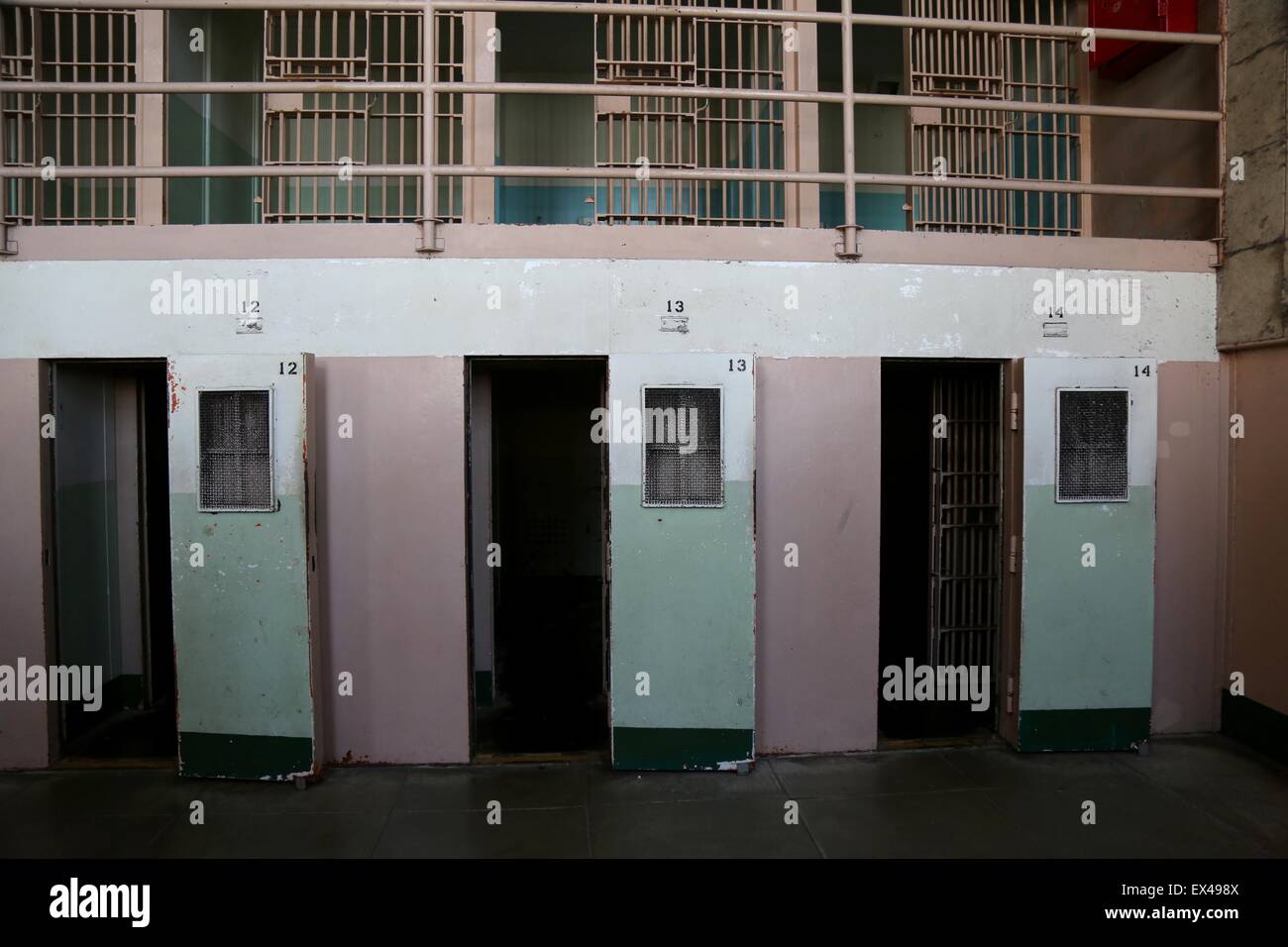 Former US federal prison, Alcatraz Island in San Francisco Bay now a ...