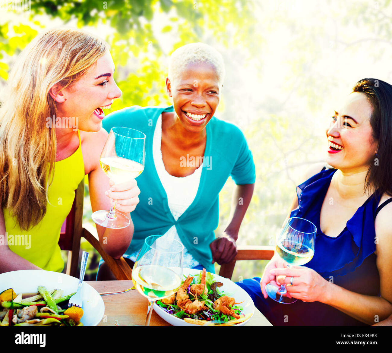 Friends Friendship Outdoor Chilling Togetherness Concept Stock Photo ...
