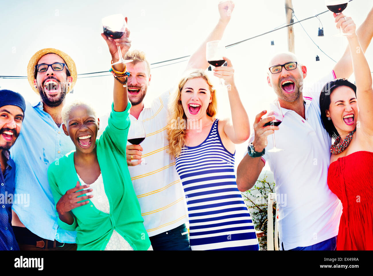 Toast their victory hi-res stock photography and images - Alamy