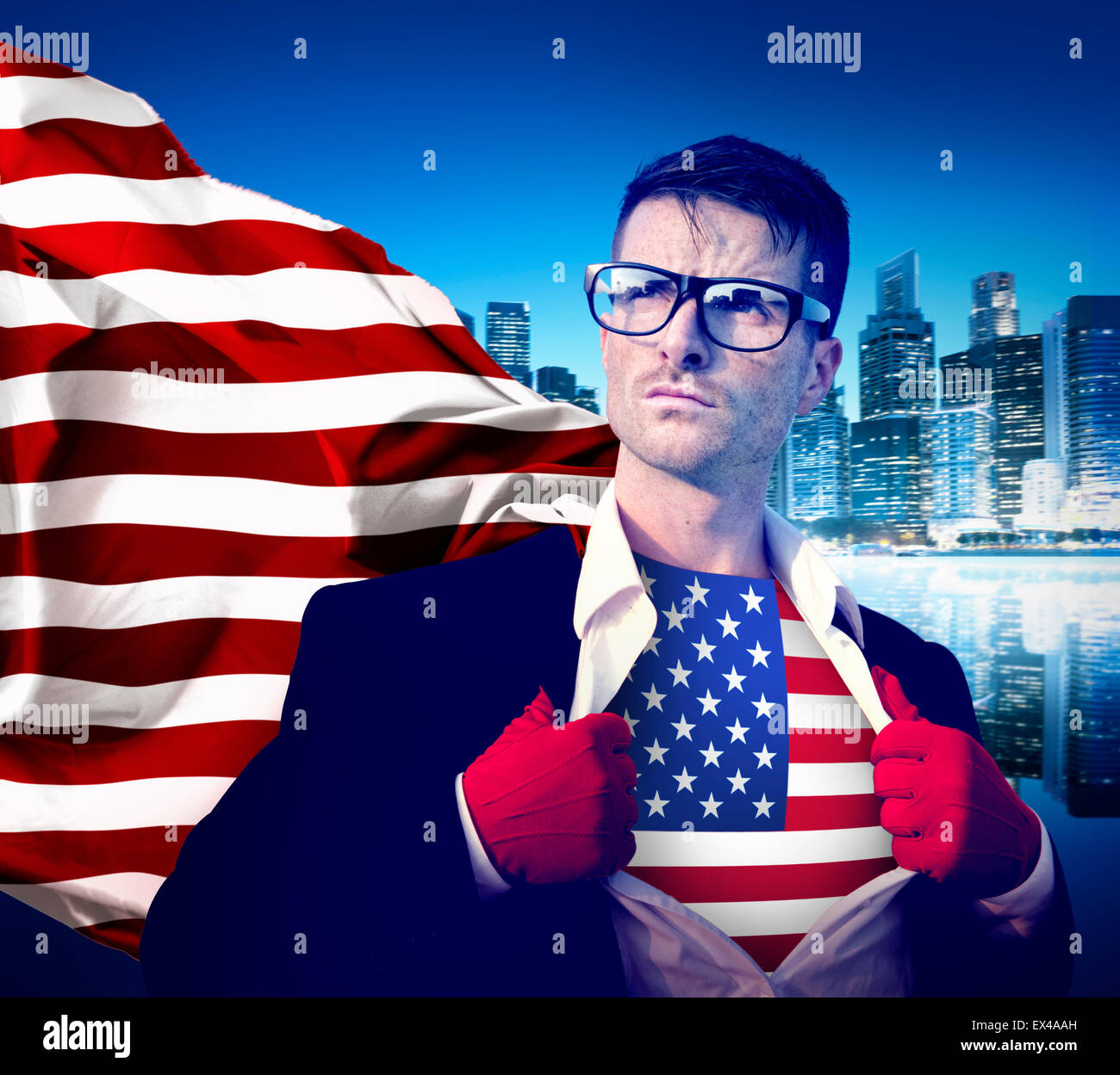 Usa superhero hi-res stock photography and images - Alamy