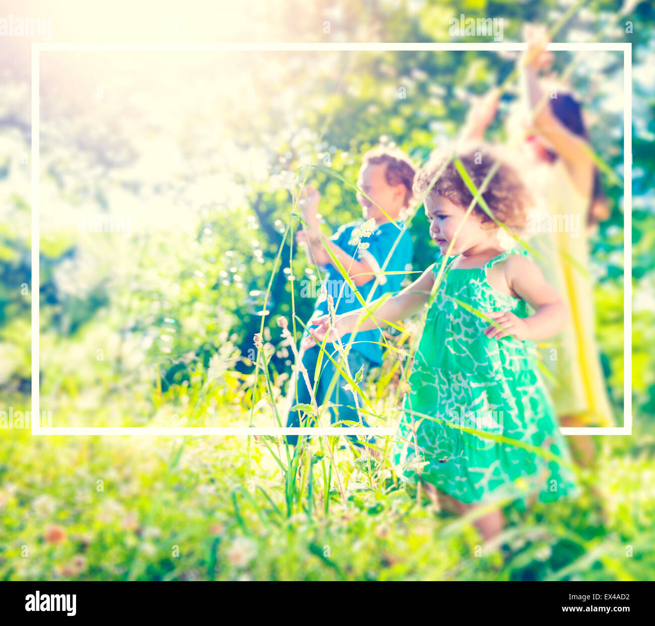 Forest fun children holiday hi-res stock photography and images - Alamy