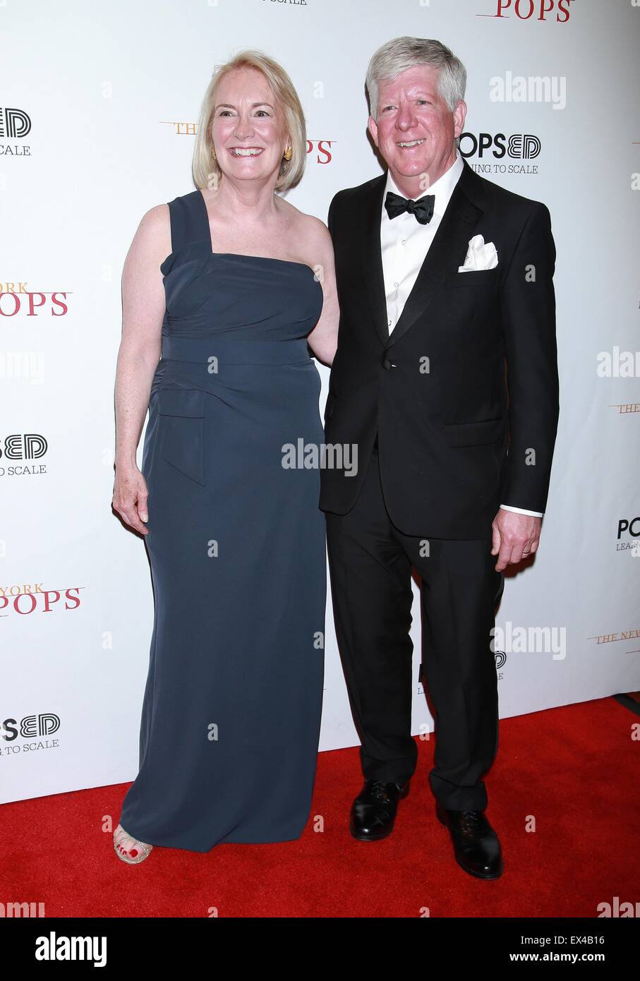 The New York Pops 32nd Birthday Dinner held at the Mandarin Oriental ...