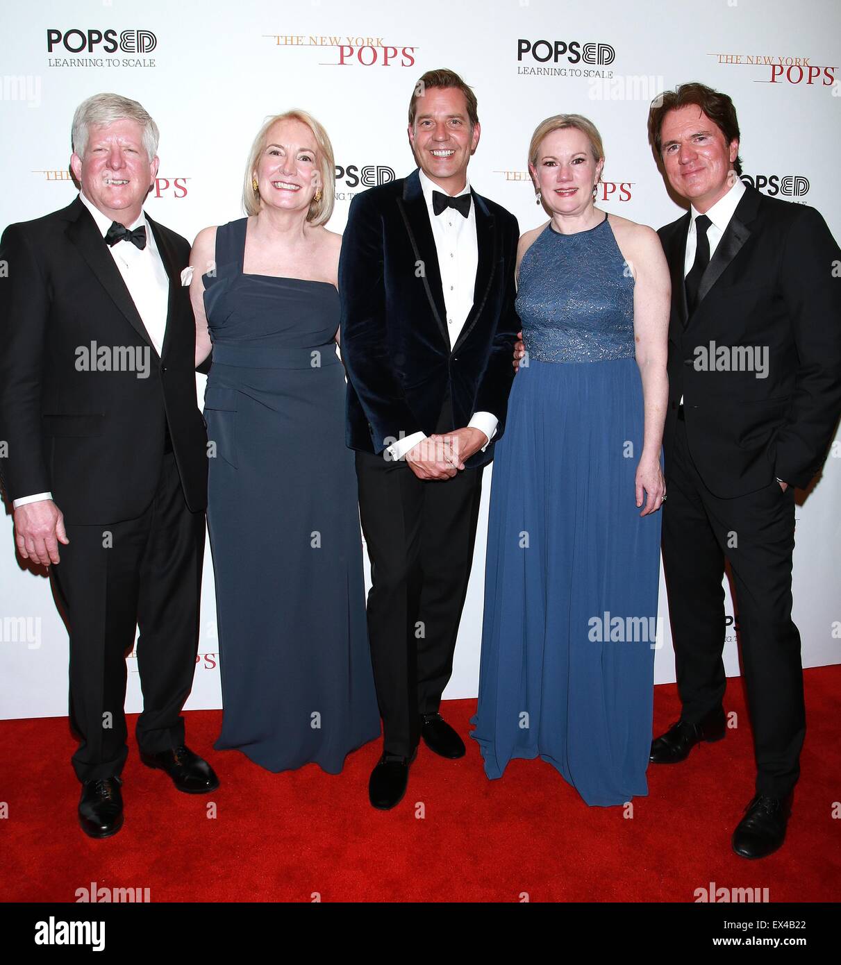 The New York Pops 32nd Birthday Dinner held at the Mandarin Oriental ...