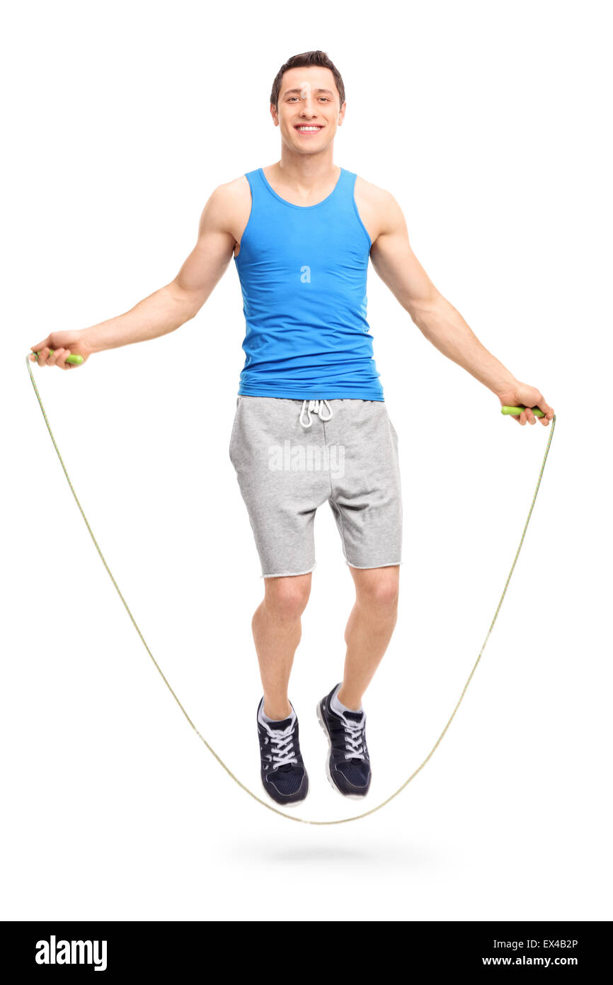 Leaping looking at camera hi-res stock photography and images - Alamy