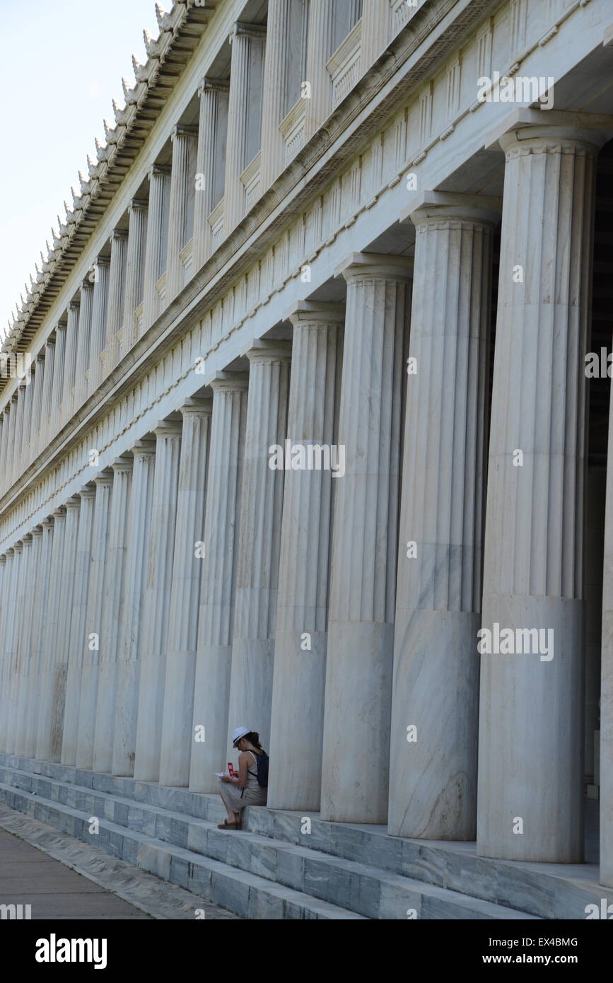 The ancient agora hi-res stock photography and images - Alamy