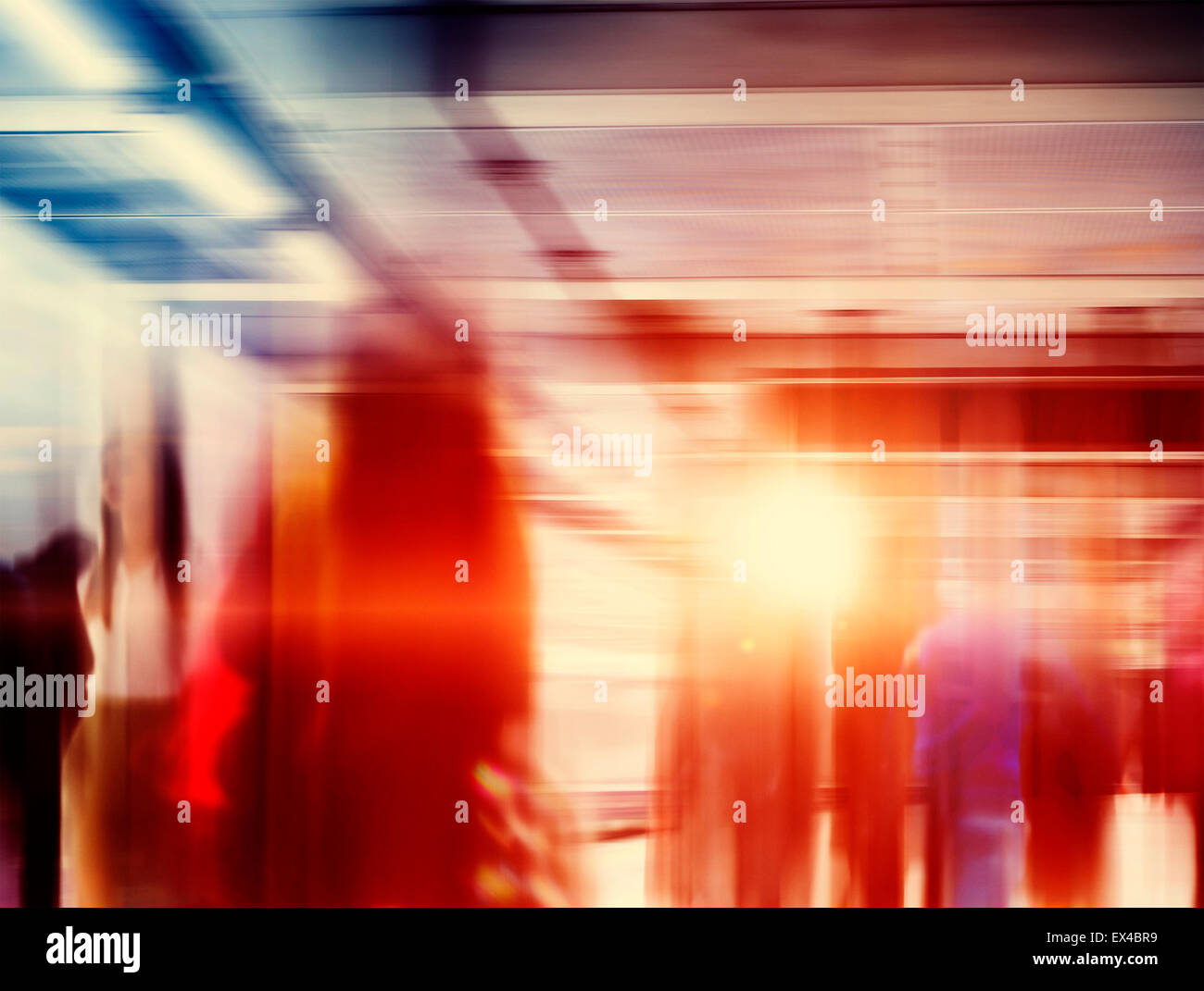 Business People Rush Hour Walking Commuting City Concept Stock Photo ...