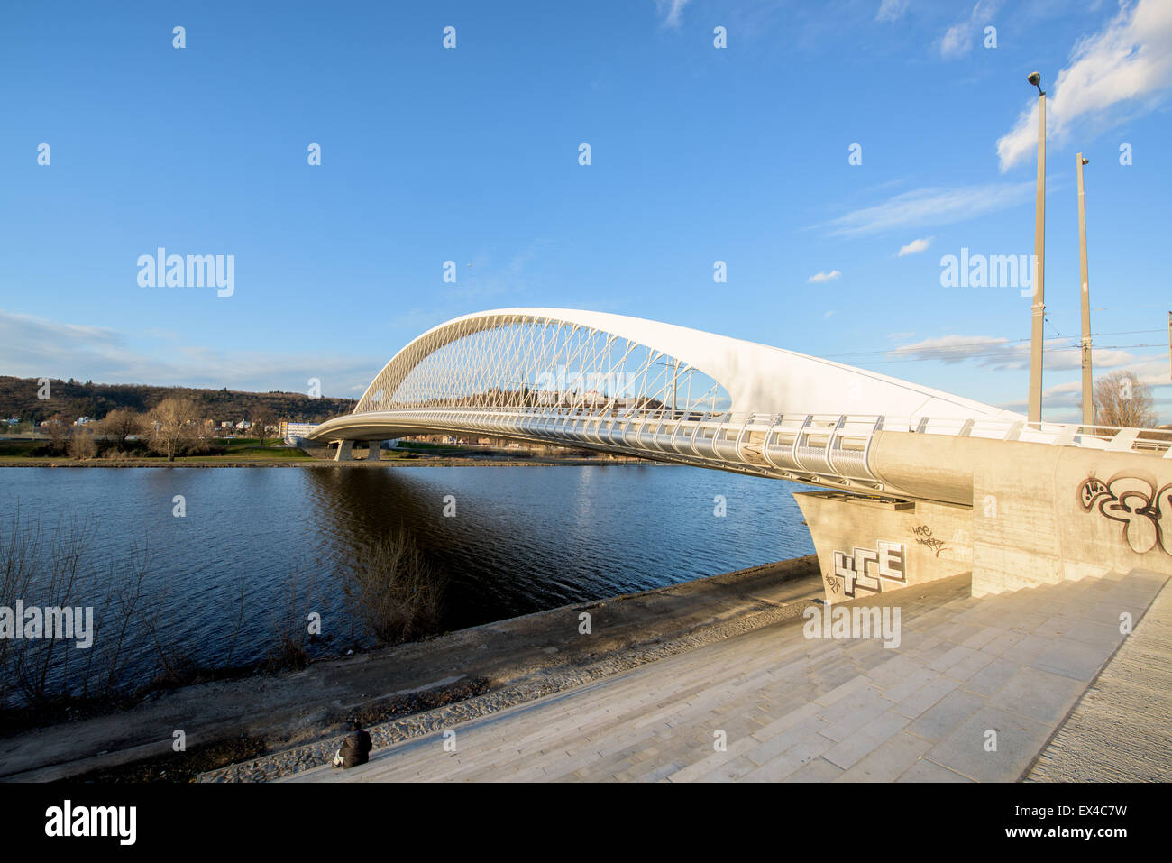 Troja bridge across the Vltava river Stock Photo - Alamy