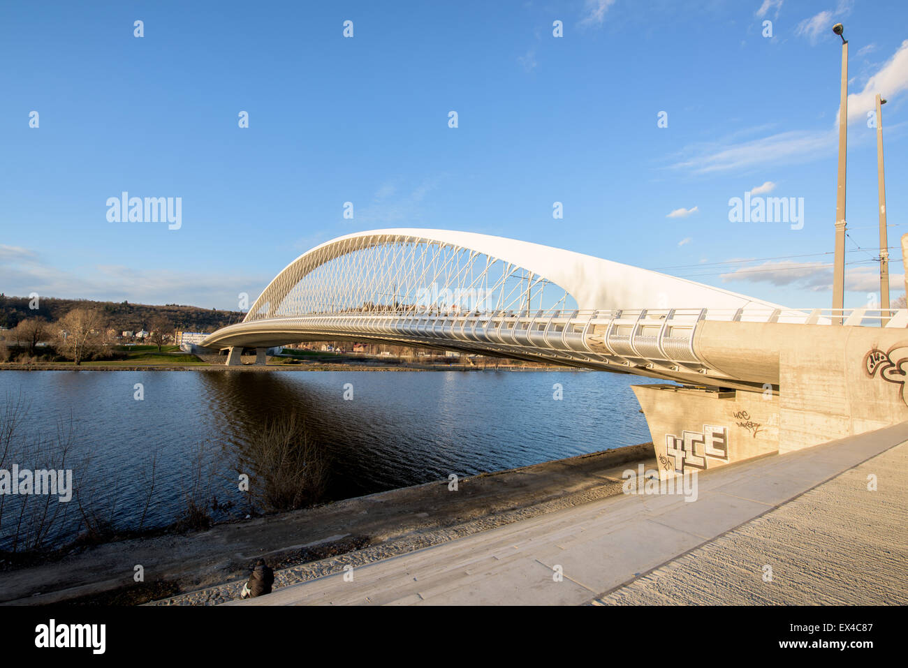 Troja bridge across the Vltava river Stock Photo - Alamy