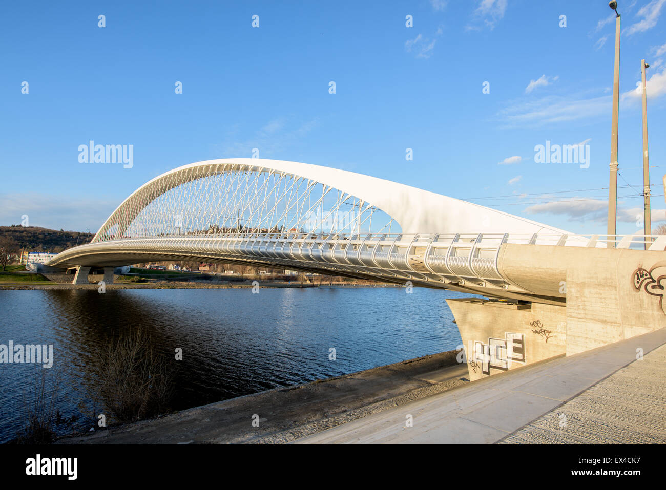 Troja bridge across the Vltava river Stock Photo - Alamy