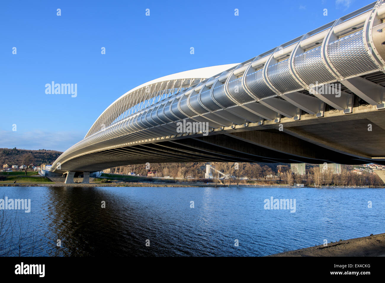 Troja bridge across the Vltava river Stock Photo - Alamy