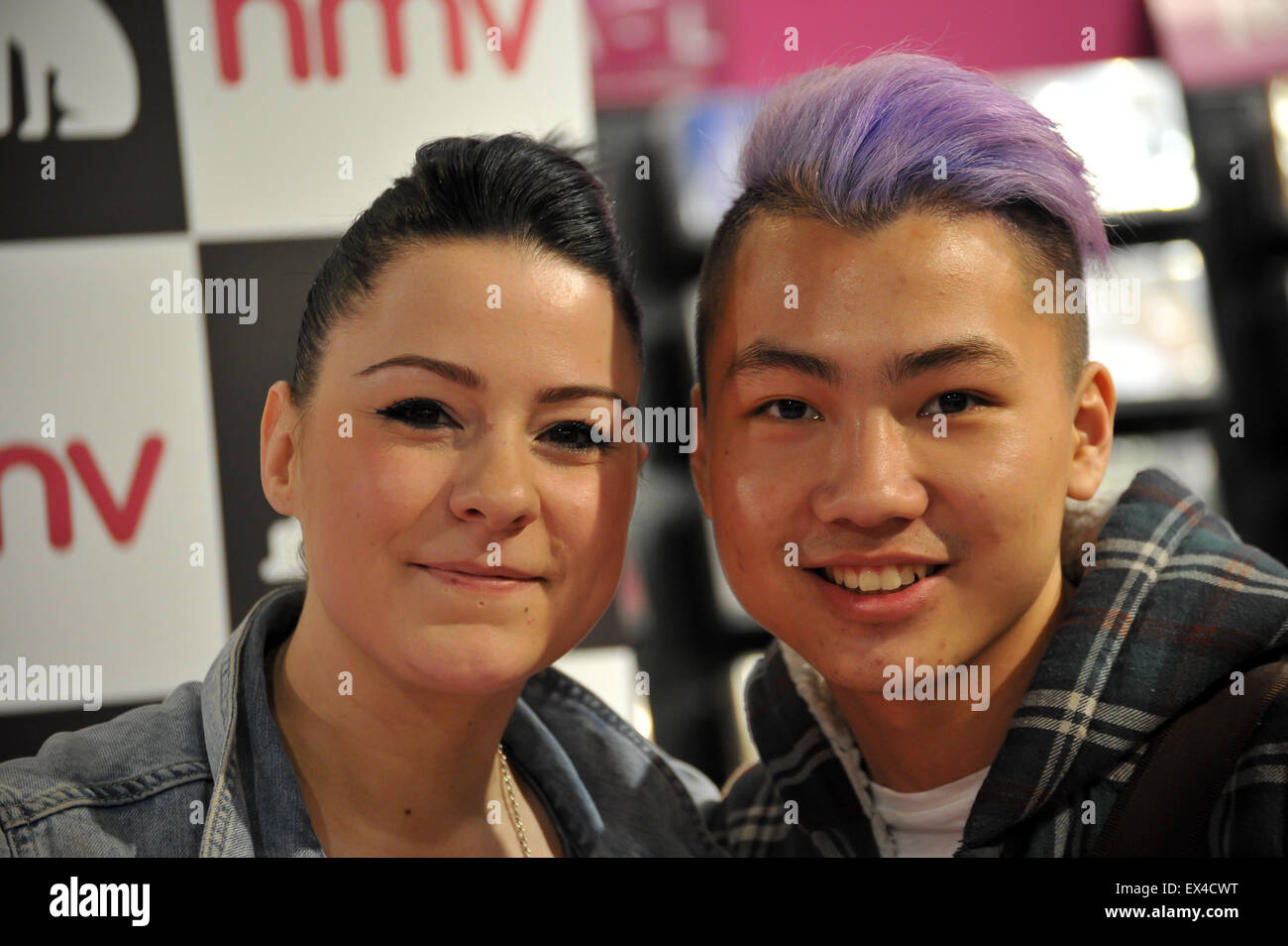 Former X-Factor star Lucy Spraggan performing live and signing copies of her new album 'We Are ...
