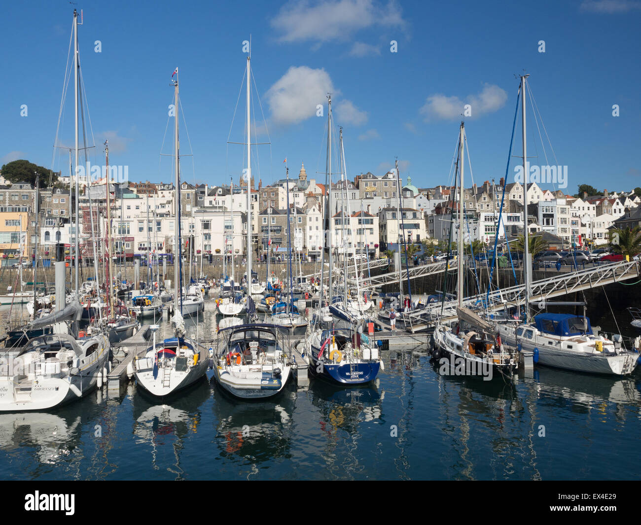 St peter port is the capital of guernsey hi-res stock photography and ...
