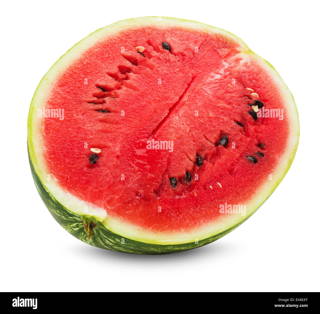 fresh juicy watermelon on the white background Stock Photo - Alamy