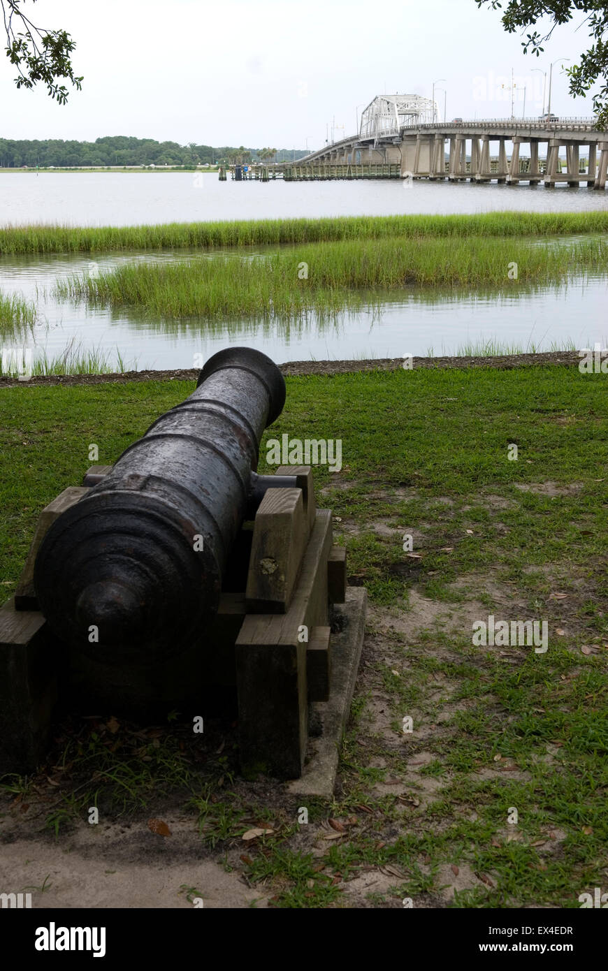 Richard V. Woods Memorial Bridge Beaufort South Carolina USA Stock ...