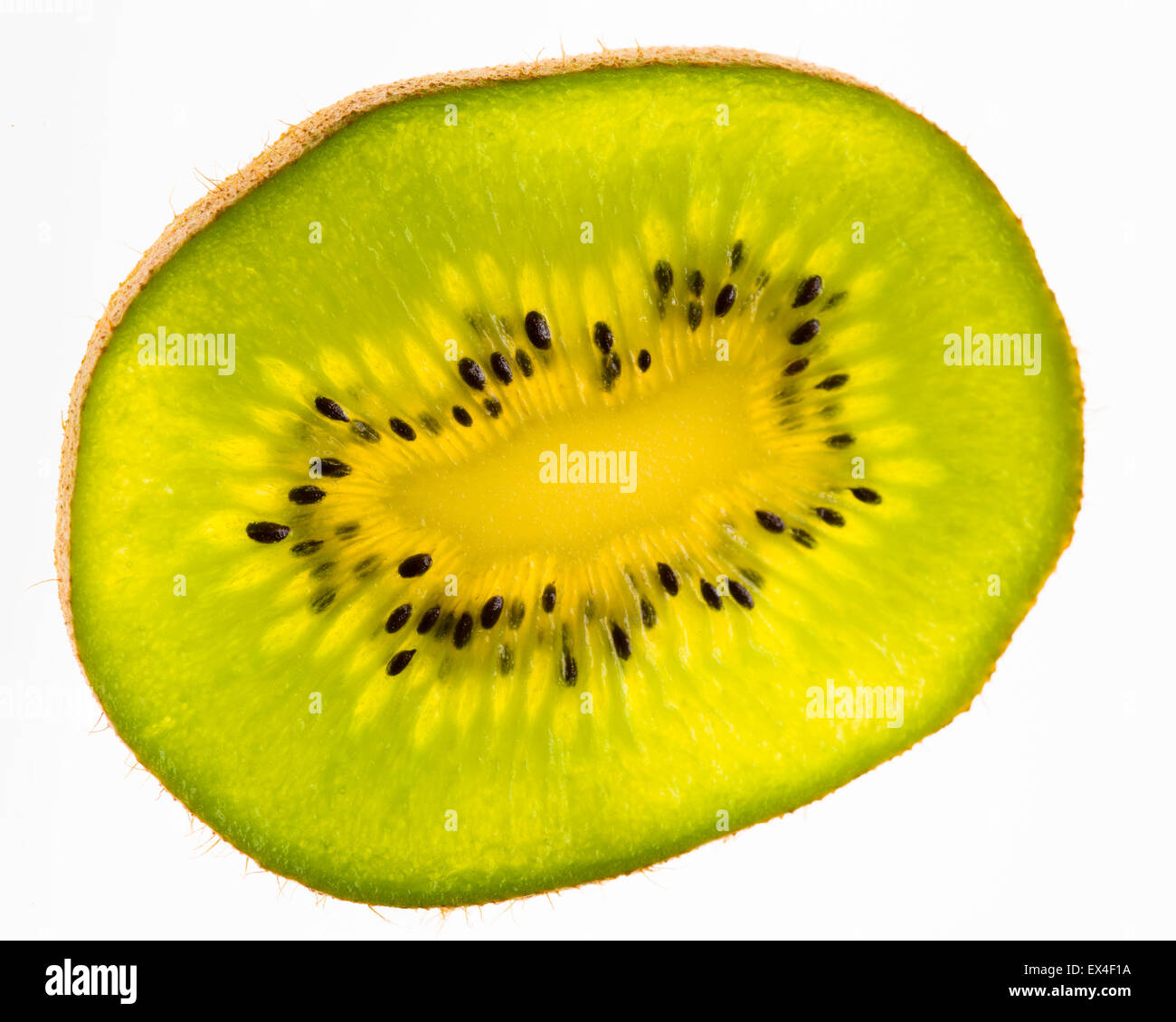 One slice of kiwi Stock Photo - Alamy