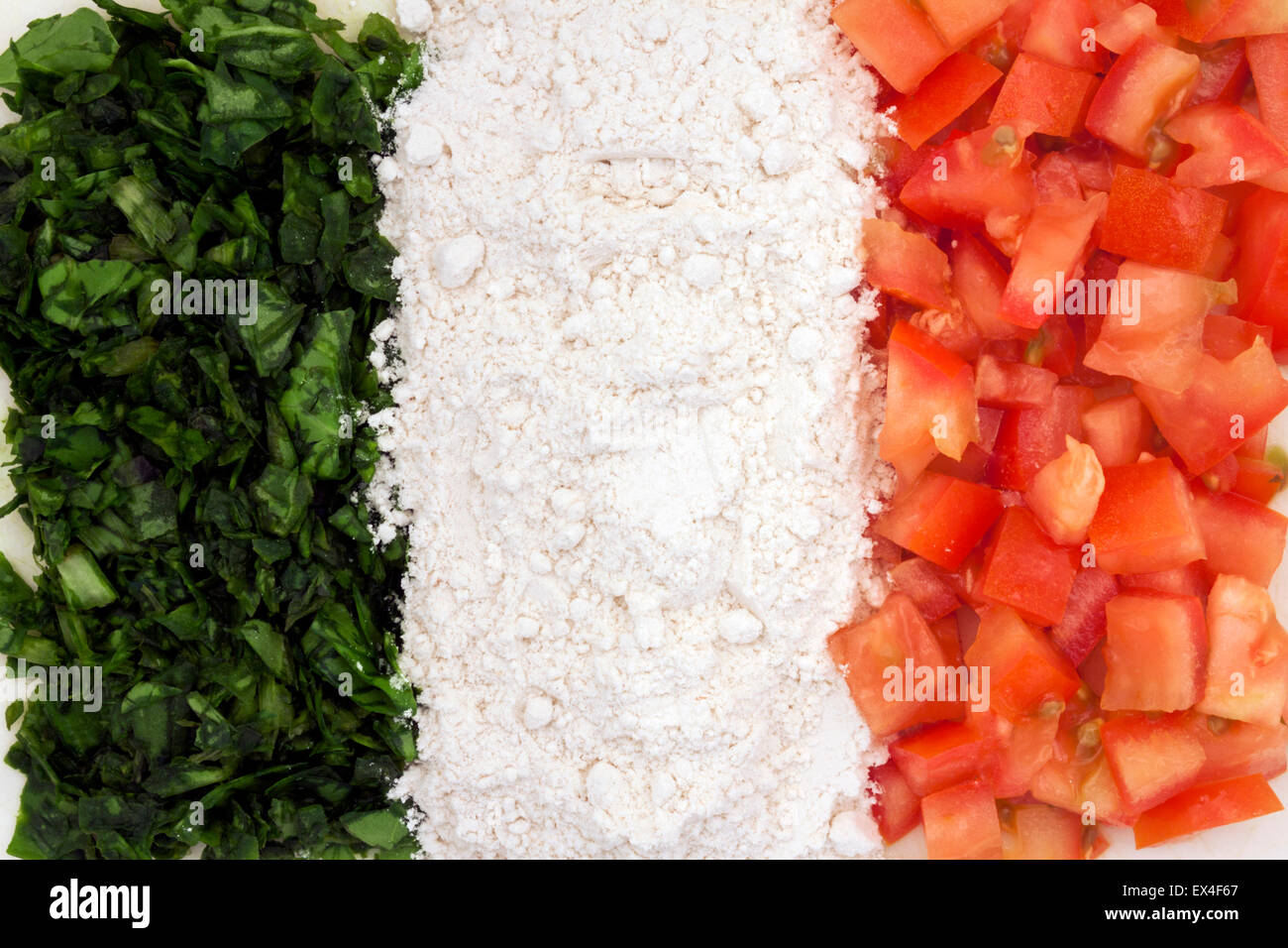 Italian flag food hi-res stock photography and images - Alamy