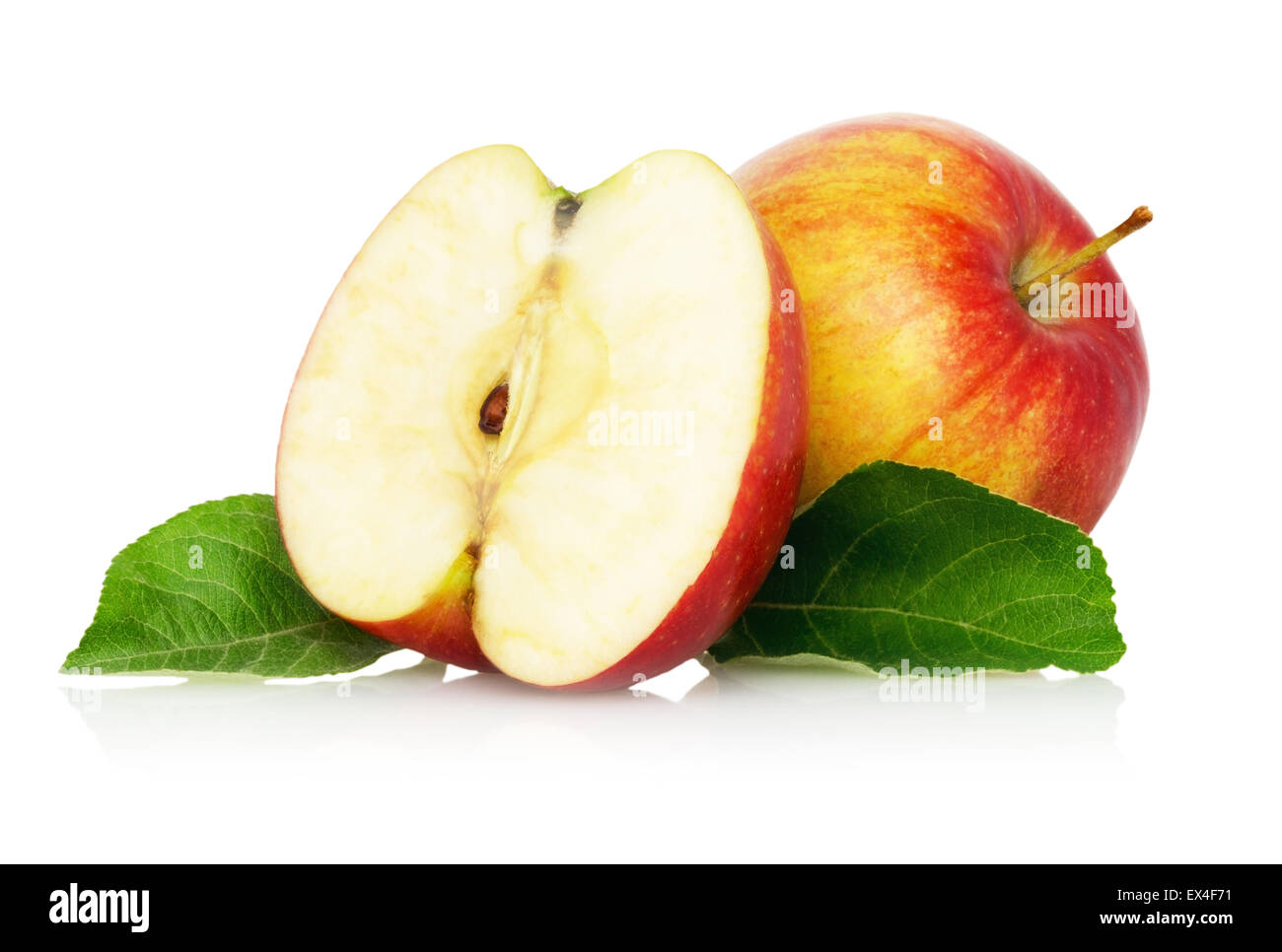 Apples on tree autumn Cut Out Stock Images & Pictures - Alamy