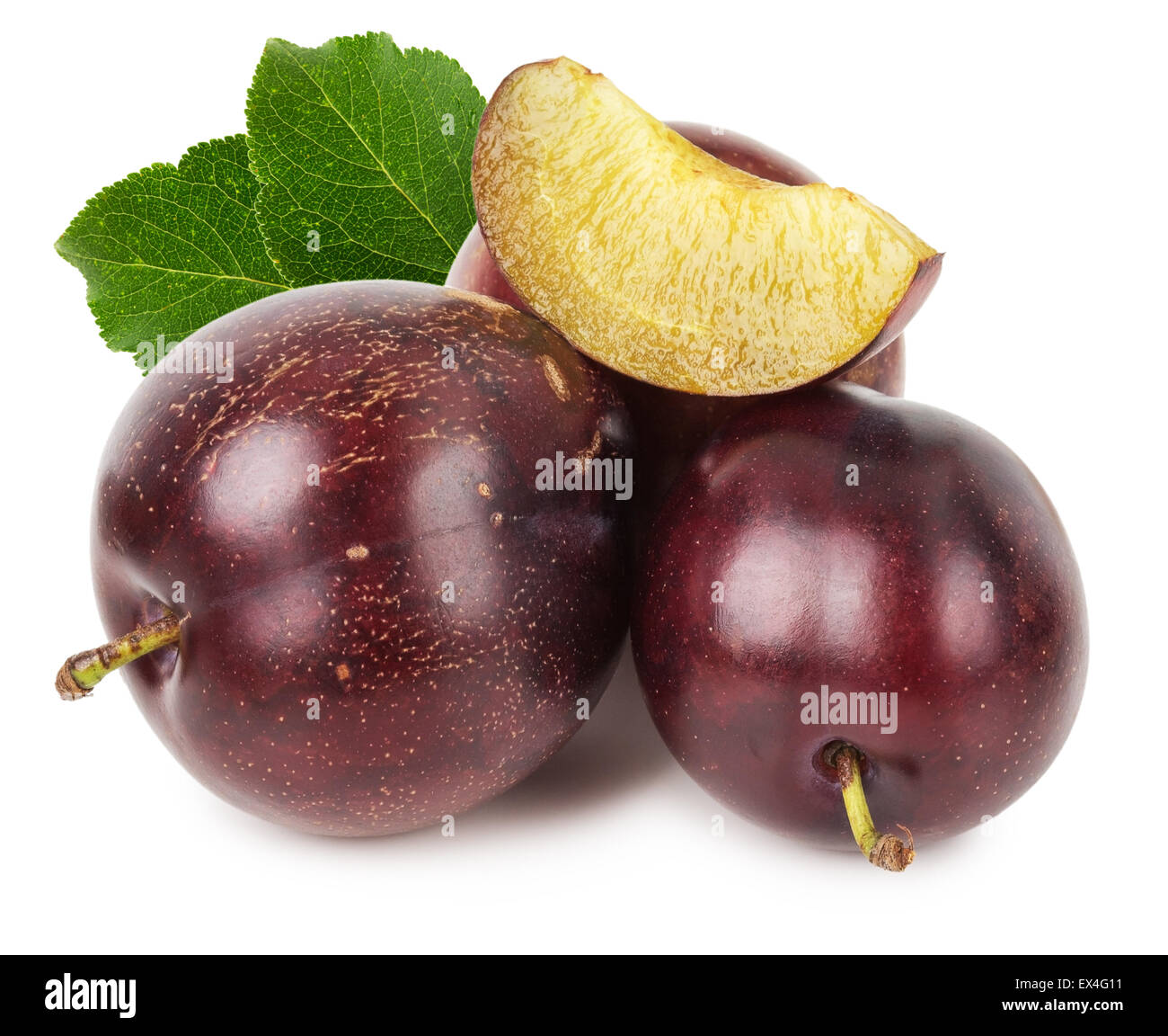 Chopped plums hi-res stock photography and images - Alamy