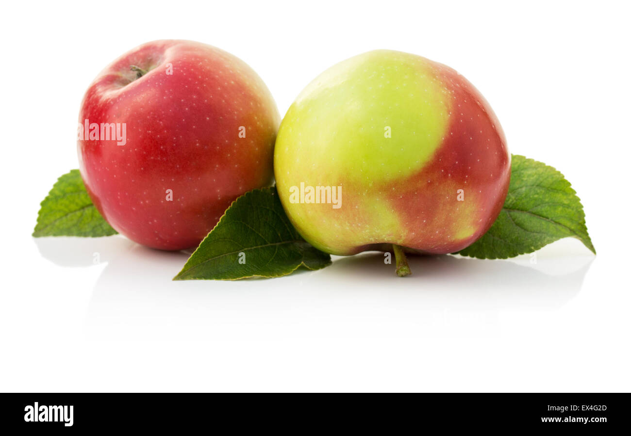 Two apples hi-res stock photography and images - Alamy