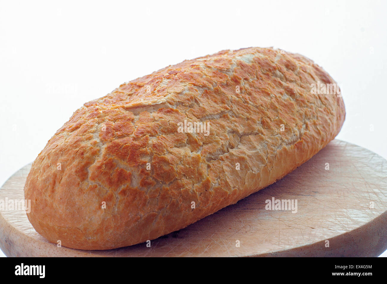Crusty loaf of bread Stock Photo - Alamy