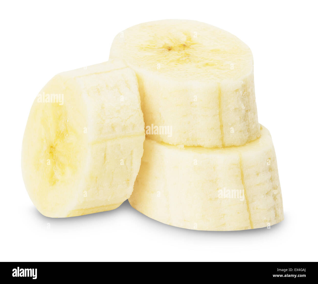 Bananas banana slices on hi-res stock photography and images - Alamy