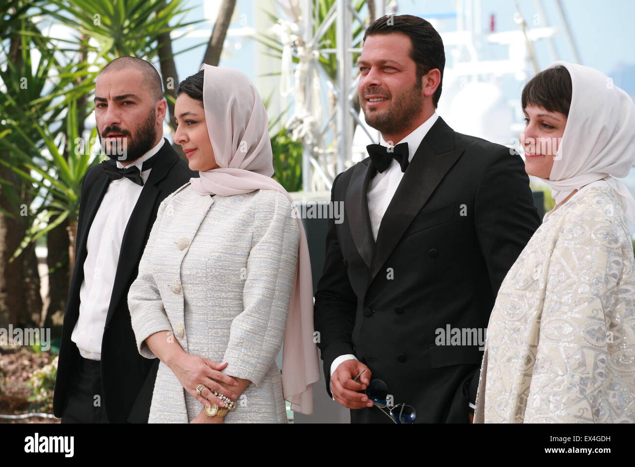 Actor Navid Mohammadzadeh, actress Sareh Bayat, actor Pejman Bazeghi ...
