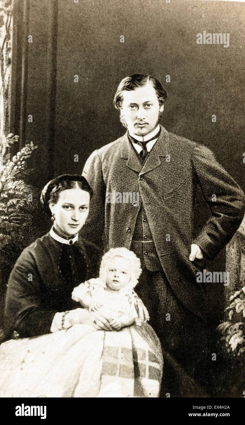 Albert Edward, Prince of Wales and Family, by Robert Vernon Heath ...