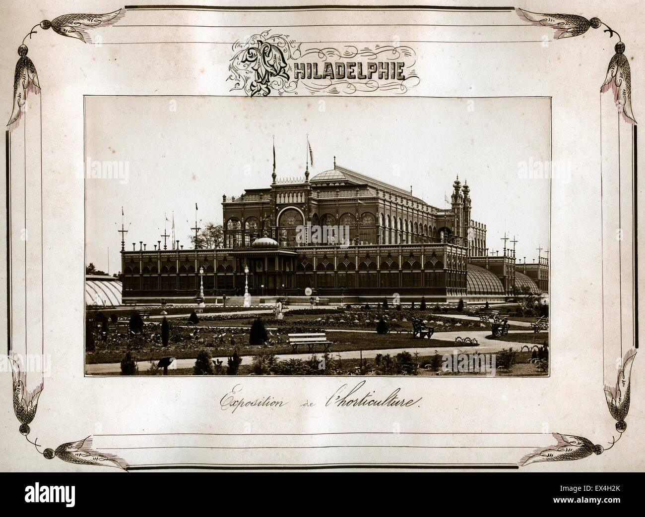 1876 Centennial Exposition Stock Photos & 1876 Centennial Exposition ...