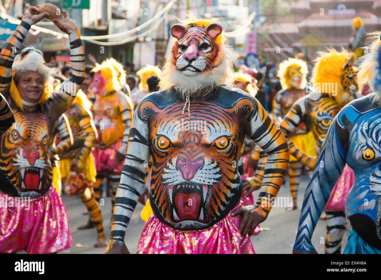 Tiger Dance Stock Photo - Alamy