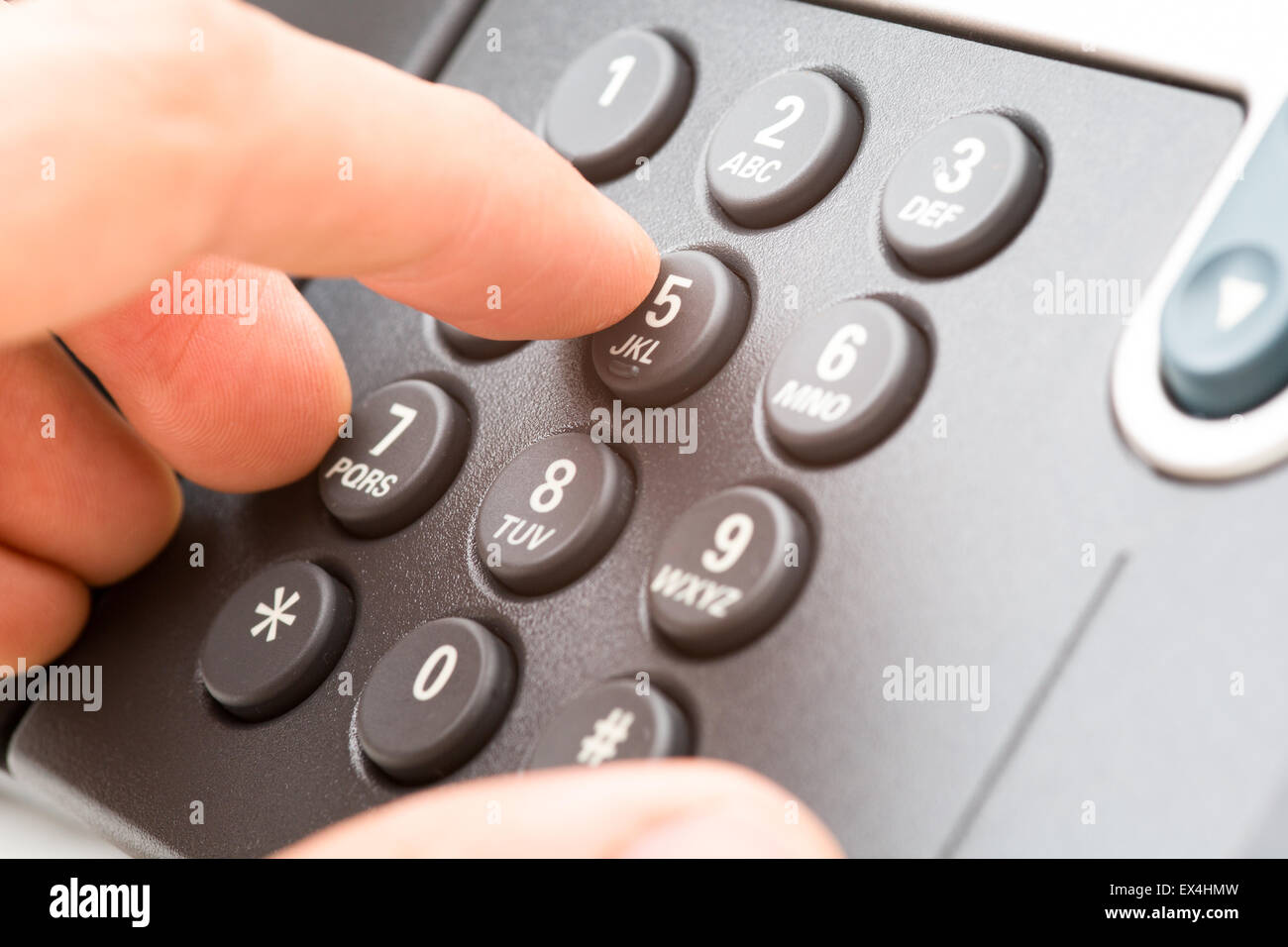 Business Office Telephone Stock Photo - Alamy