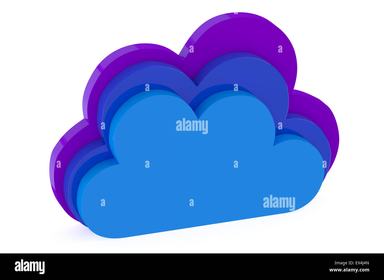 White cloud computing clouds hi-res stock photography and images - Alamy