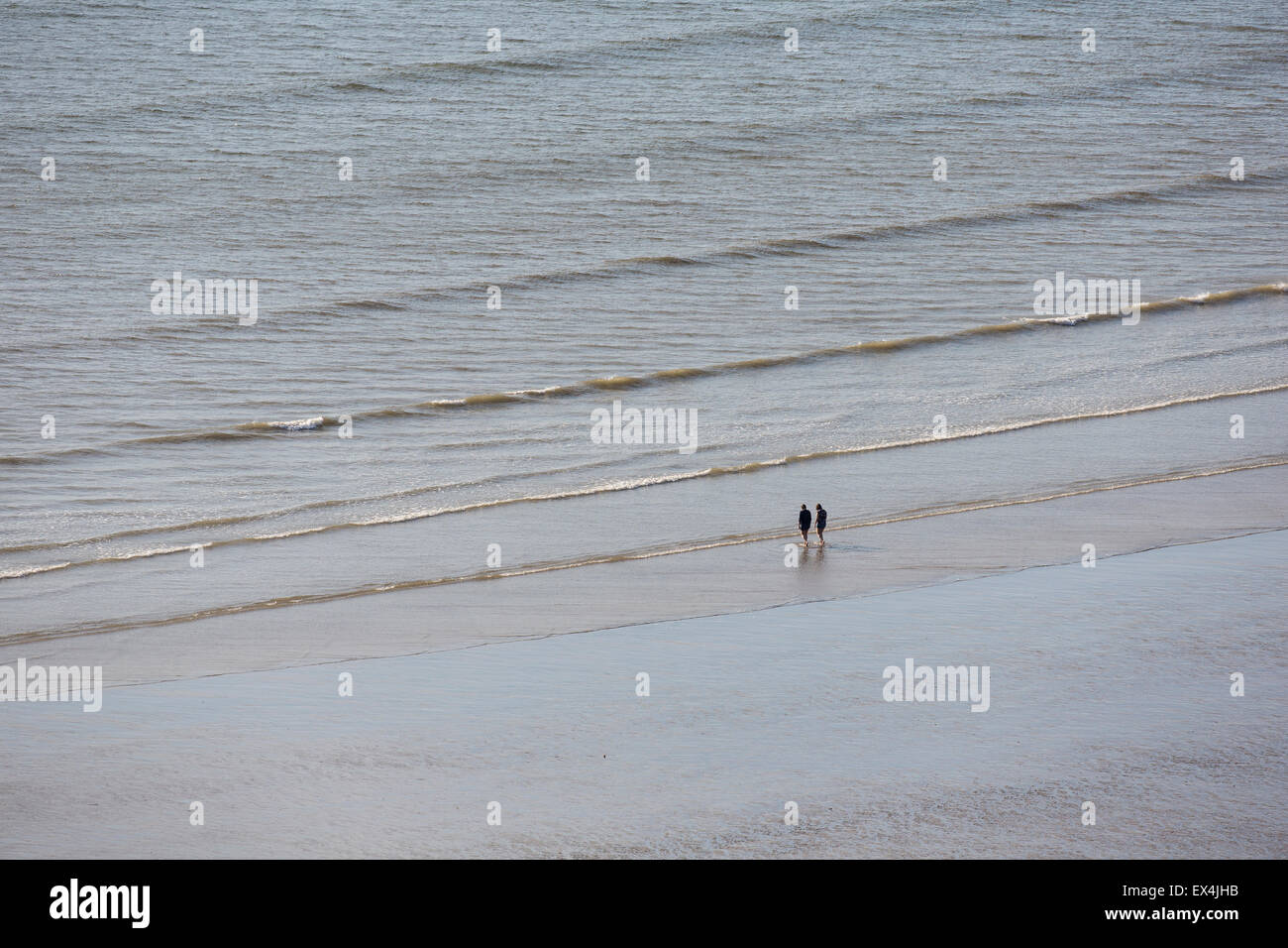 Two people at the beach two people at the beach hi-res stock ...