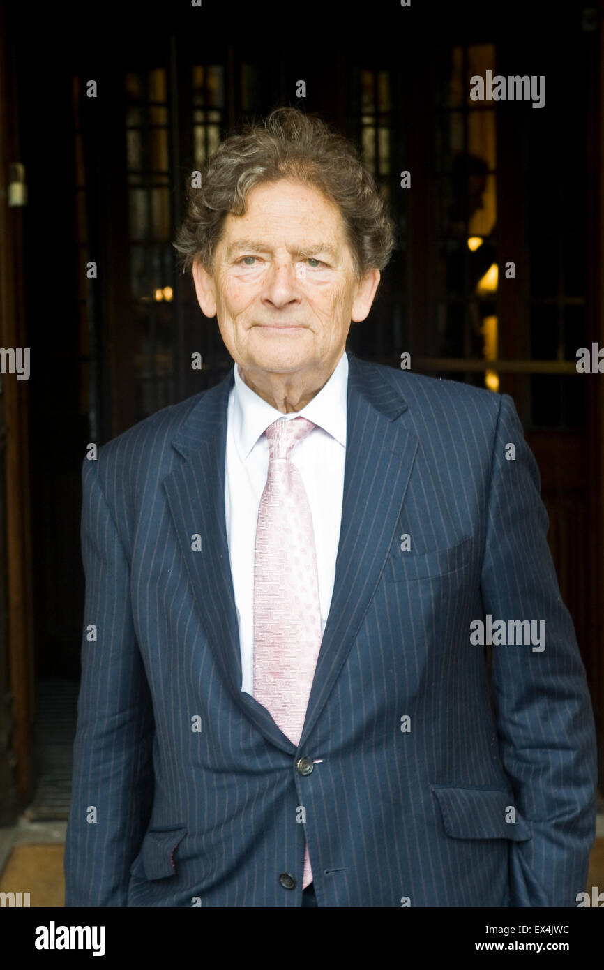 Lord Nigel Lawson at the House of Commons Stock Photo - Alamy